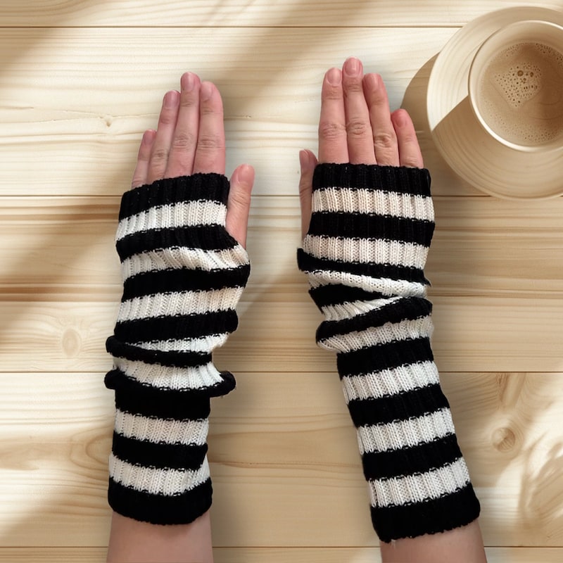 Striped Arm Socks - Etsy