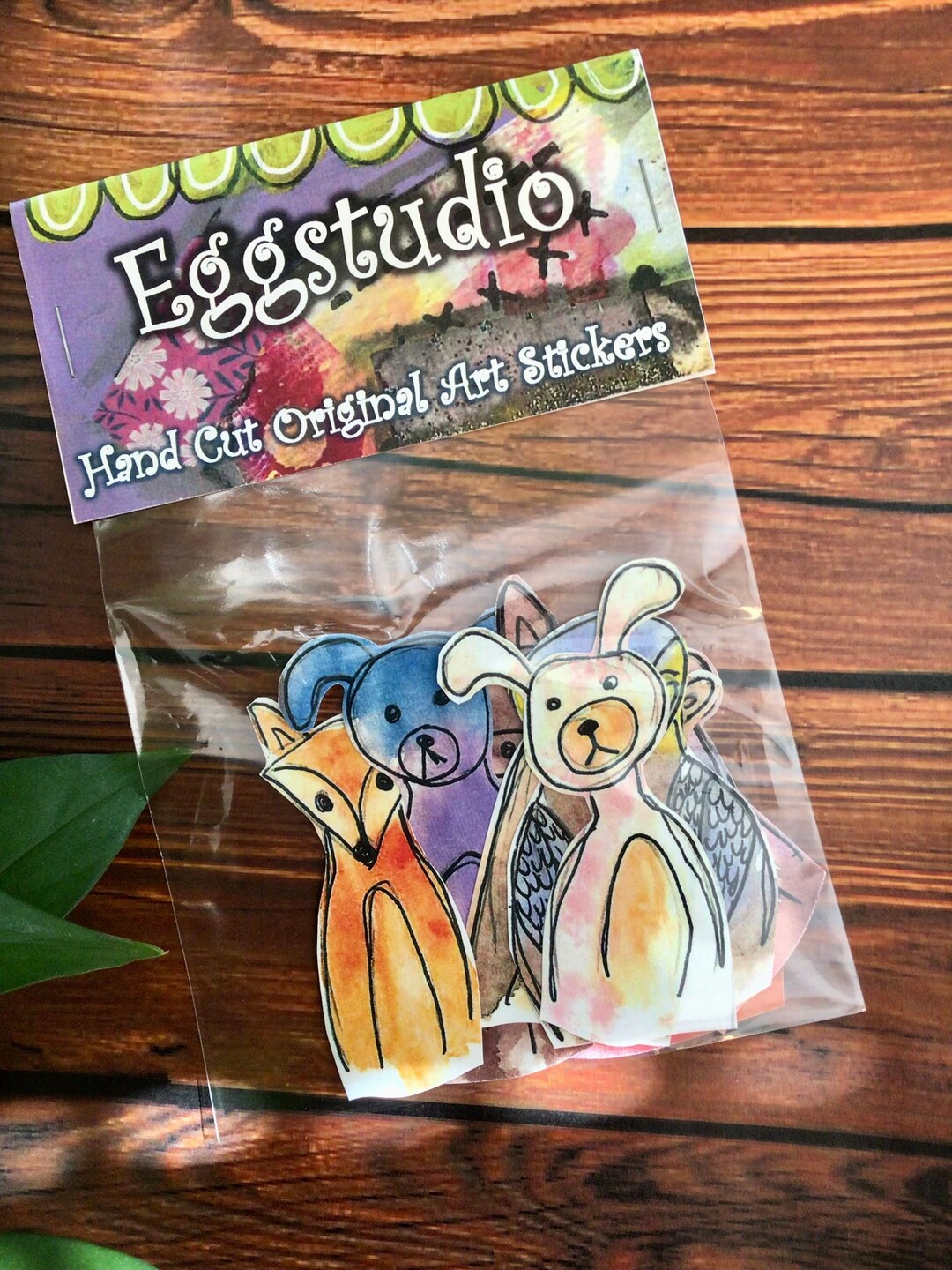 Hand Cut Stickers, Original Art for Planner or Journals, Art Stickers ...