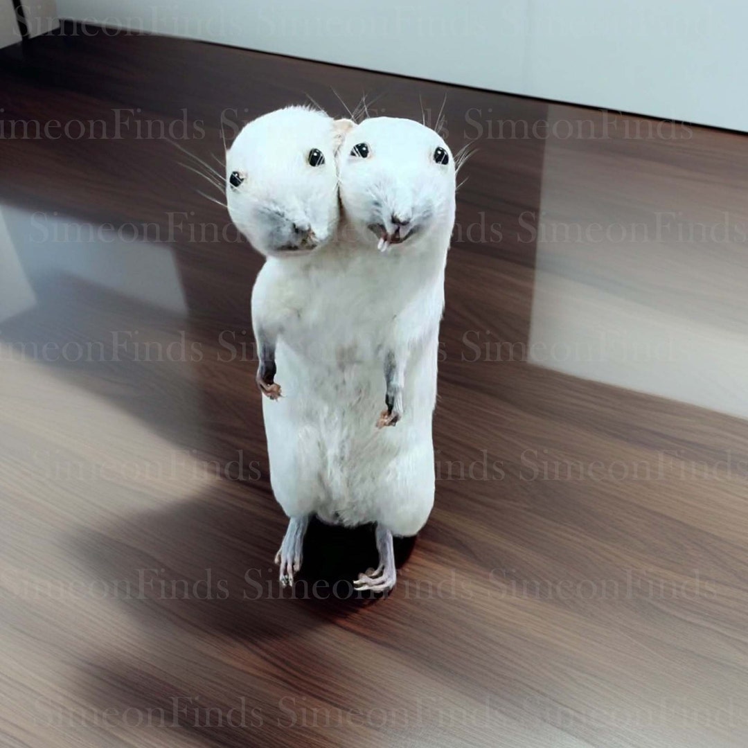 2 Head Mouse Specimen, Rat Specimen, Real Mouse Specimen, Safely ...