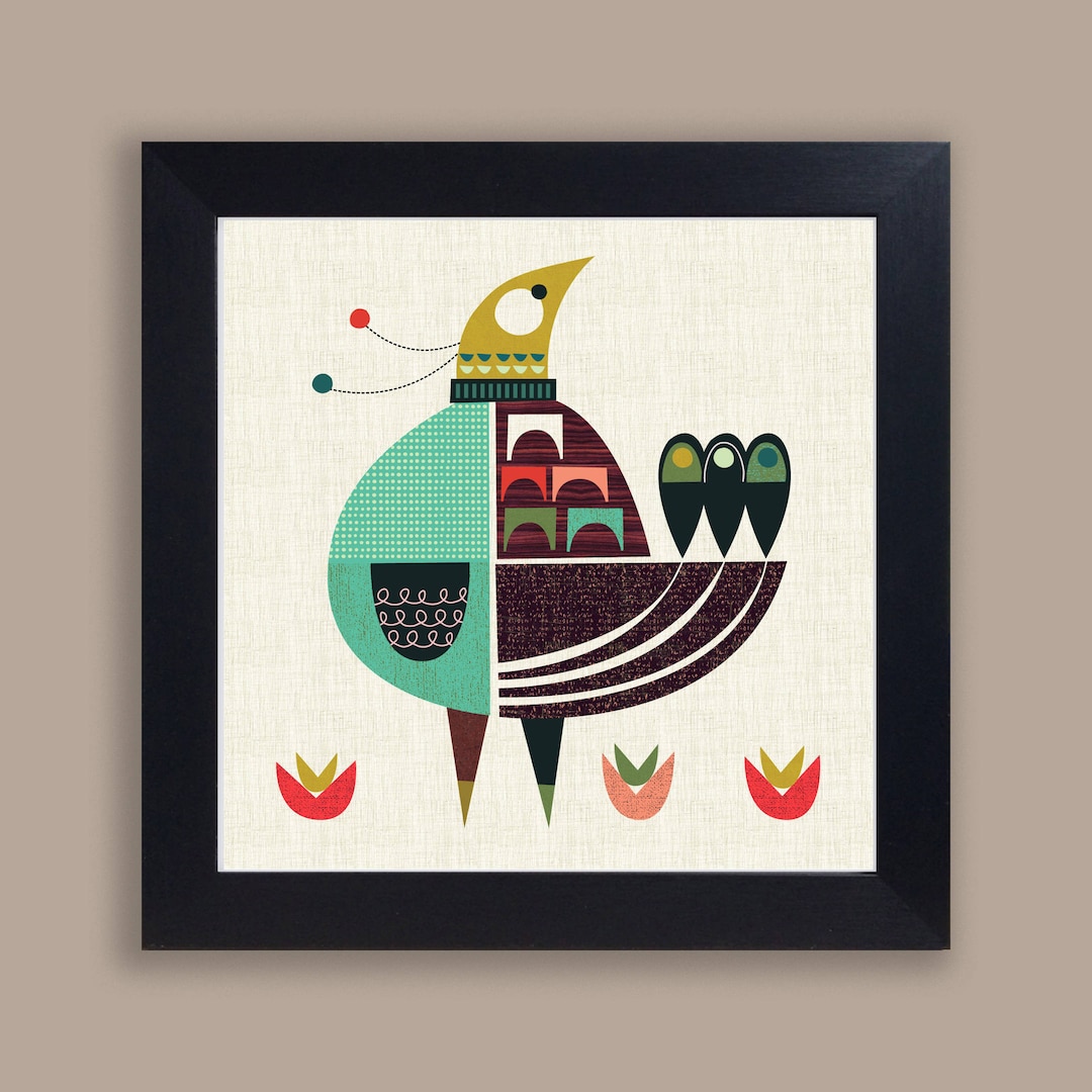 Peacock Print I - Etsy