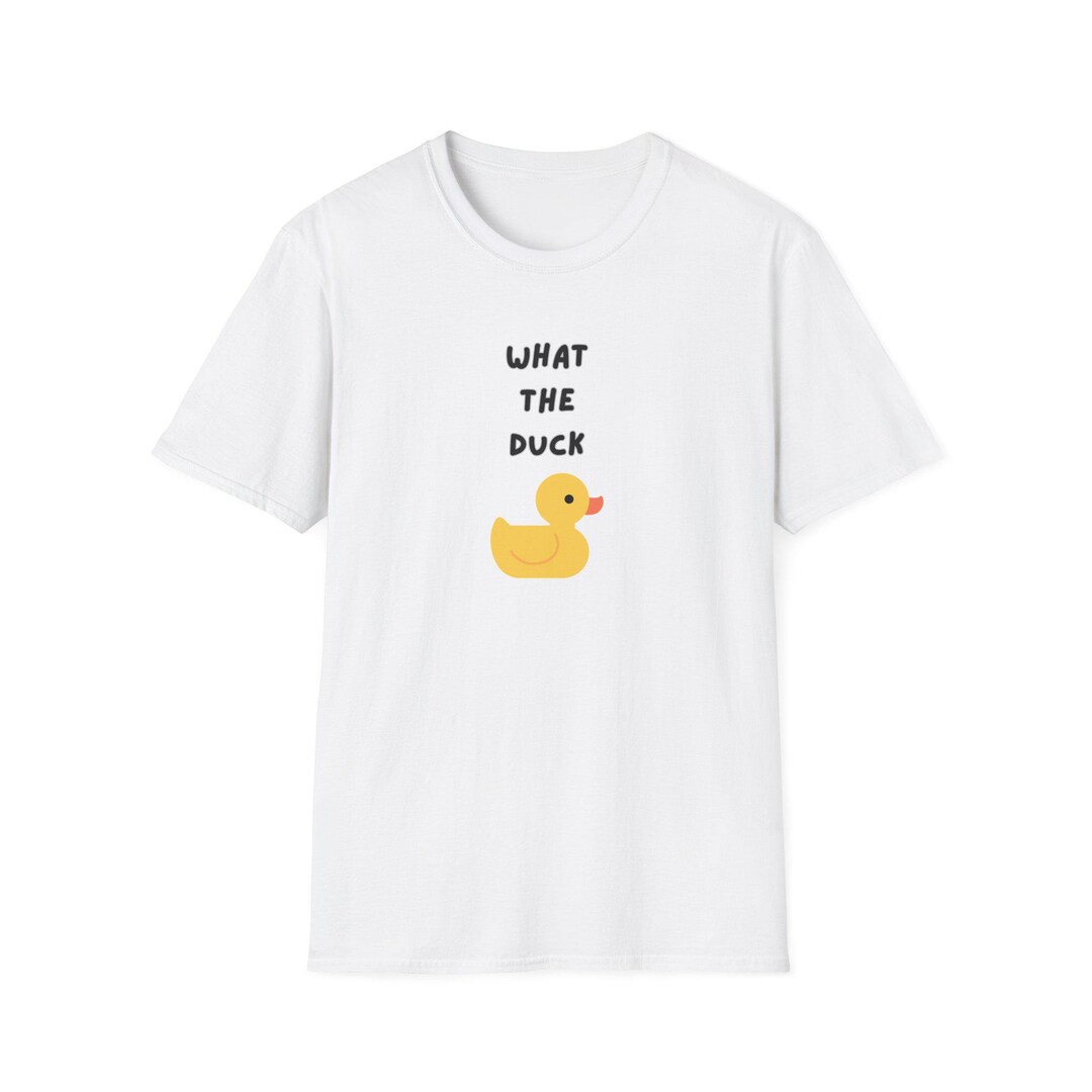 What the Duck T-shirt, Funny Play on Words, Sarcastic Graphic Tee - Etsy
