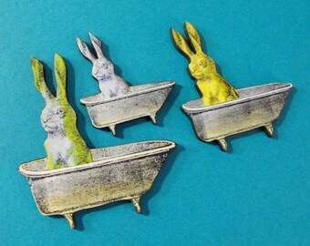 Flying rabbit | Etsy