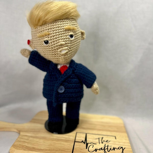 Crochet Donald Trump - Etsy