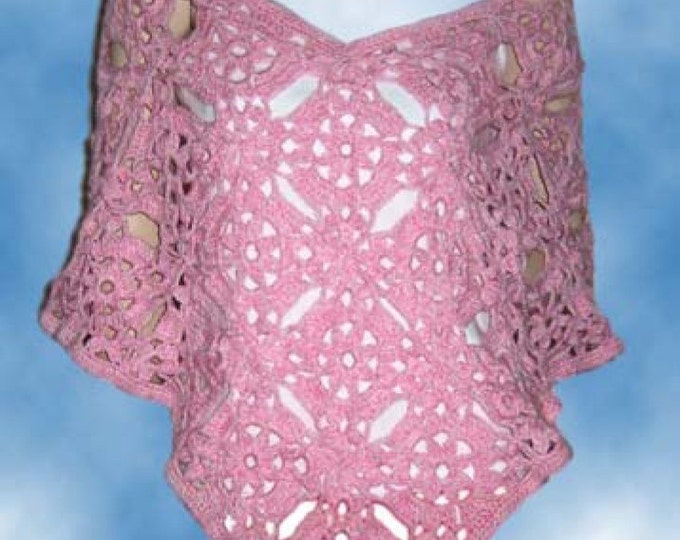 Early 2000s Vintage Crochet Poncho Patterns Collection Pdf's made in ...