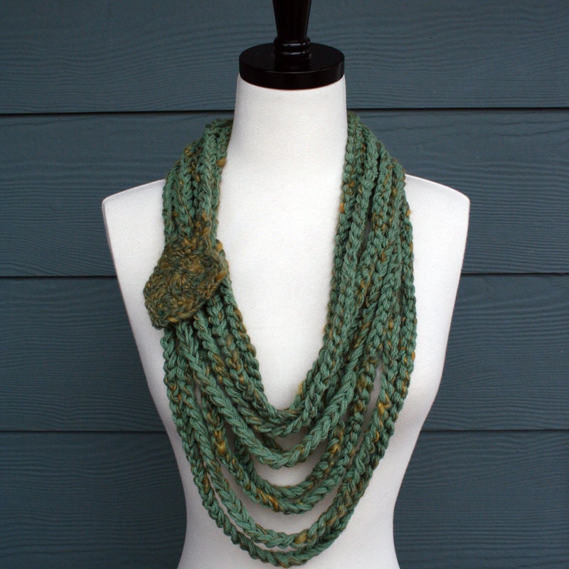 Chain Scarf - Etsy