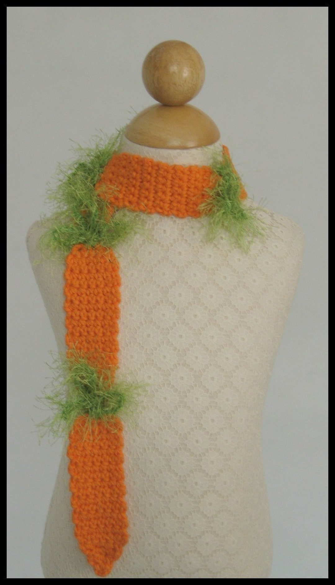 Carrots Crochet Scarf Pattern Scarf, Easter, Spring, Summer - PDF - Etsy