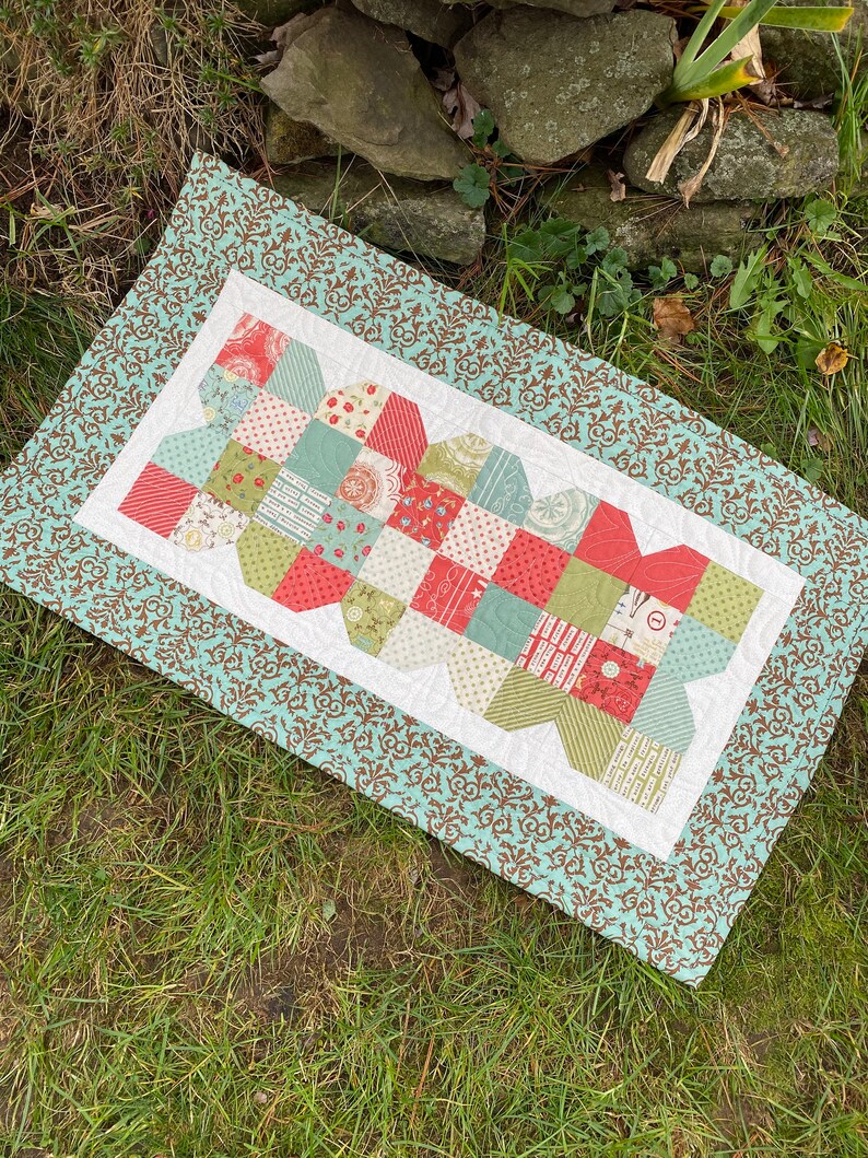 PDF Patchwork Table Runner Pattern....two Different Projects - Etsy