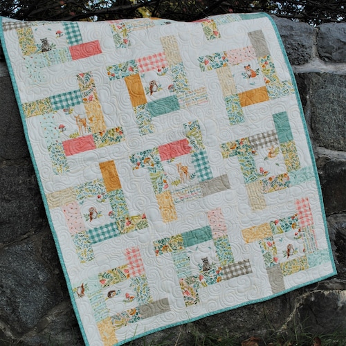 BABY BRICKS Quilt Pattern Charm Pack and Jelly Roll Friendly - Etsy