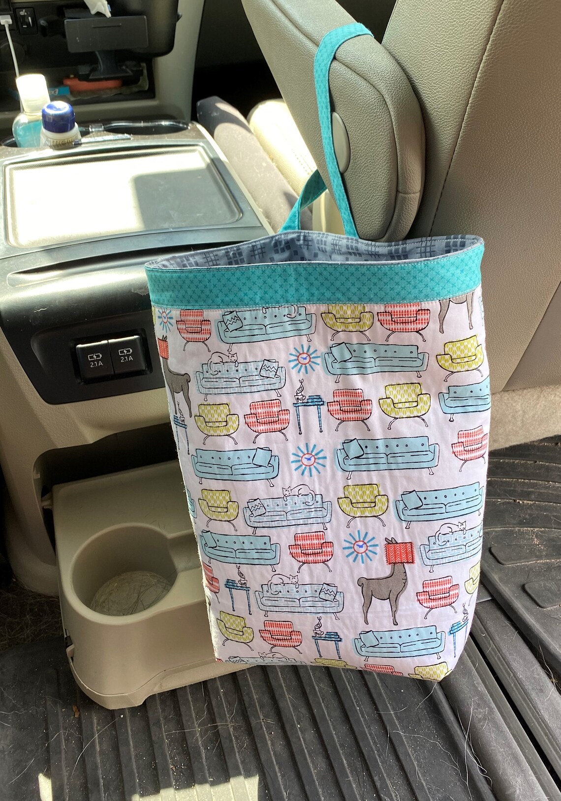 PDF Hanging Bag PATTERN, Three Sizes, Trash Bag, Thread Catcher - Etsy