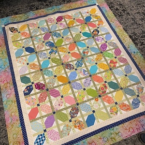 PDF Quilt Pattern Using Layer Cake or Charm Squares, Baby and Lap Size ...