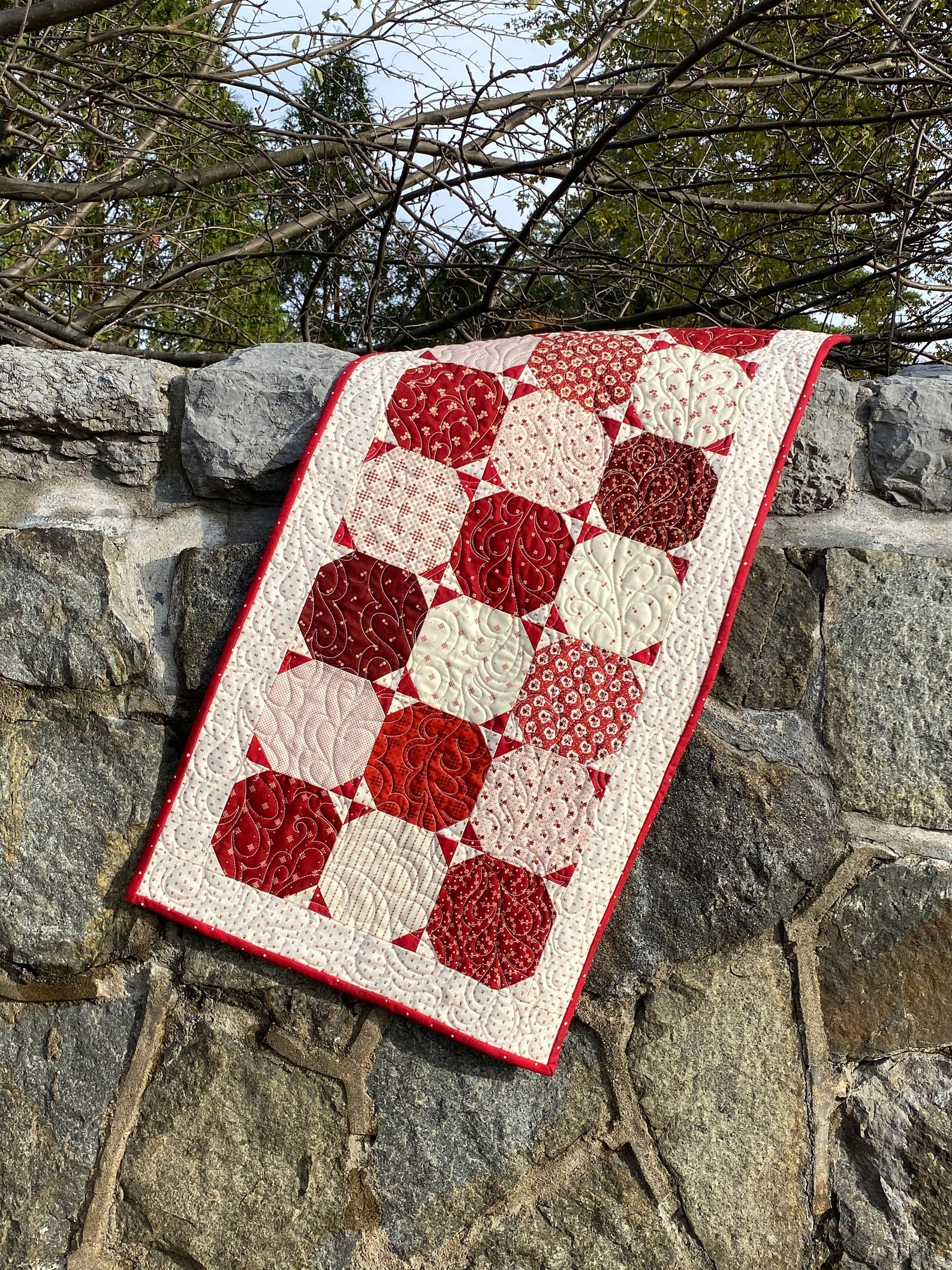 PDF Pattern Two Table Runner Designs Made With Charm Pack or - Etsy