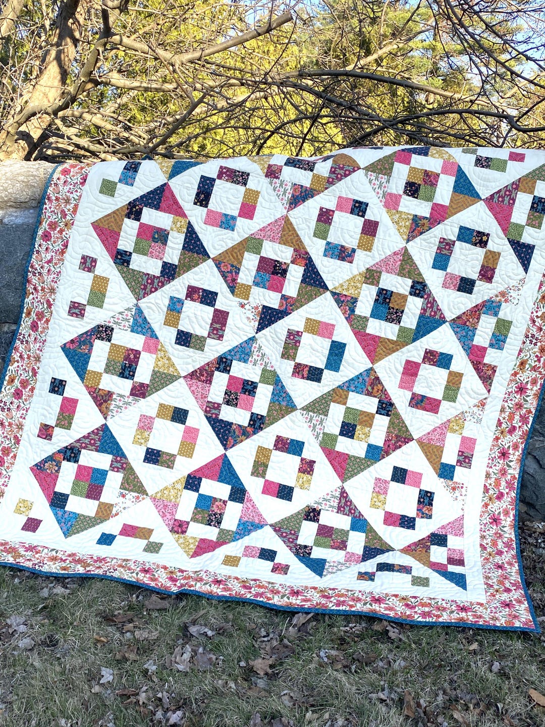 Quilt Pattern, Lap, Twin, Full Queen....quick and Easy, Layer Cake or ...