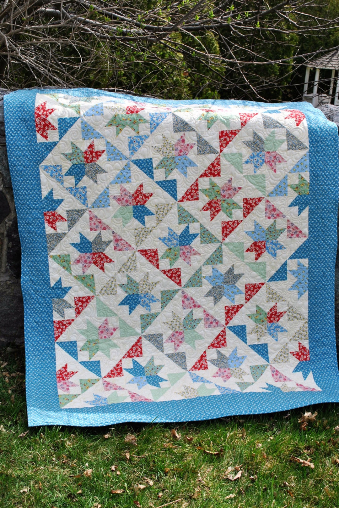 PDF QUILT Pattern....layer Cakes or Fat Quarters, the Brightest Star - Etsy