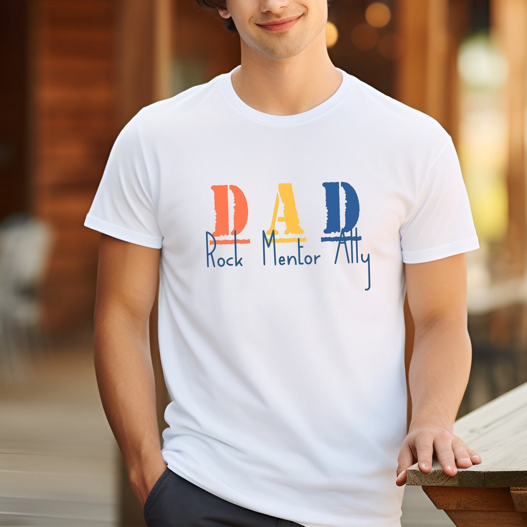 DAD Appreciation Quote Shirt,father Inspirational Tee,mentor Rockstar ...