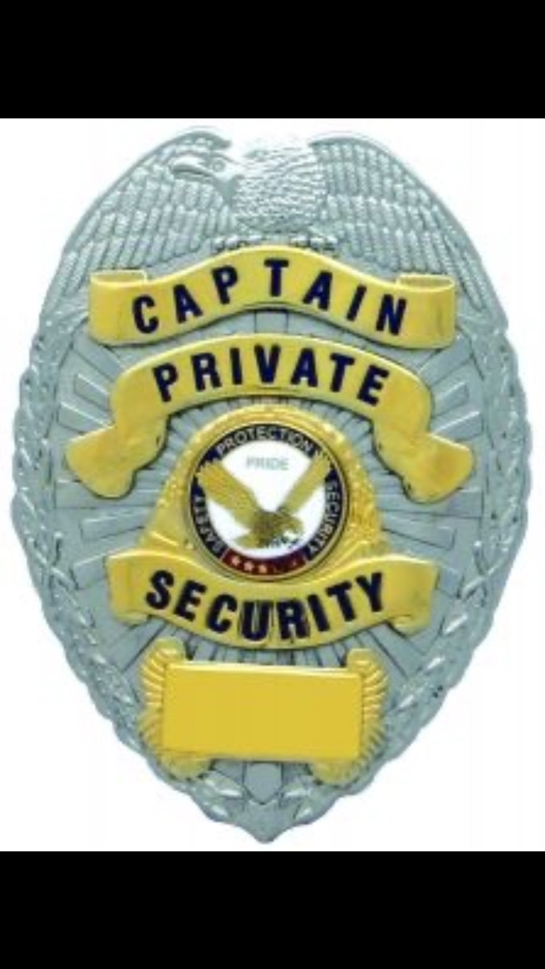 Security Officer Badge Private Security Officer Badge Beautiful Finish ...