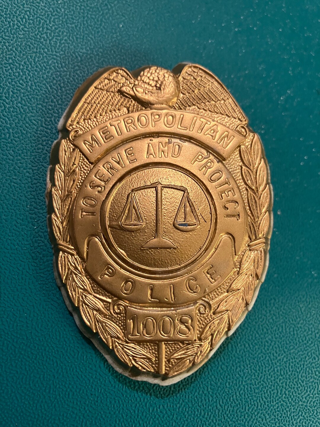 Police Academy Movie Prop Captain Harris Badge Replica - Etsy