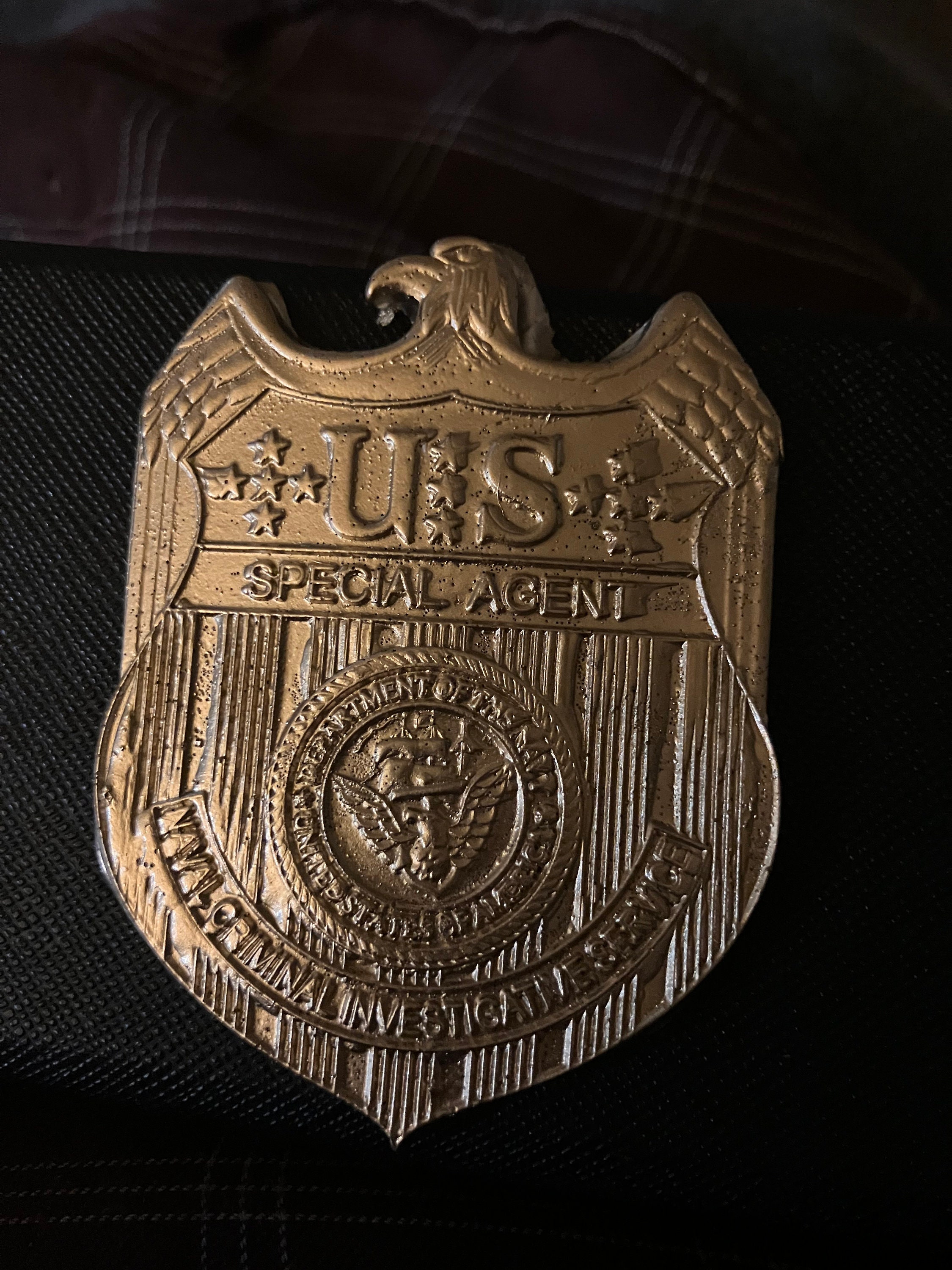 NCIS Tv Series Badge Prop 1:1 Scale Movie Prop - Etsy