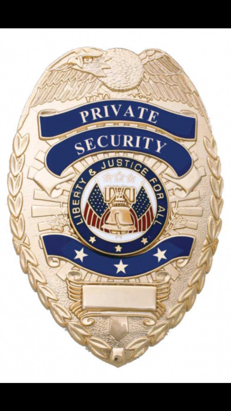 Security Officer Badge Private Security Officer Badge Beautiful Finish ...