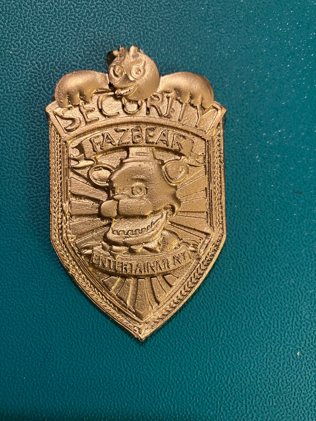 FNAF: Fazbear Entertainment Security Badge FNAF Movie Prop Replica Five ...