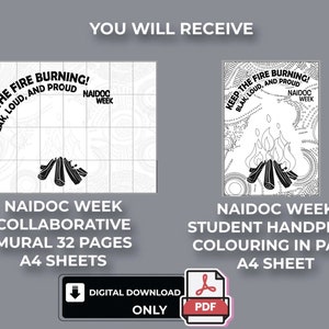 NAIDOC WEEK Aboriginal Mural Classroom Resources - Etsy