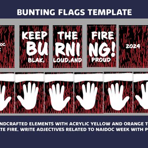 NAIDOC WEEK COLLABORATE Mural Bunting Classroom Resources - Etsy