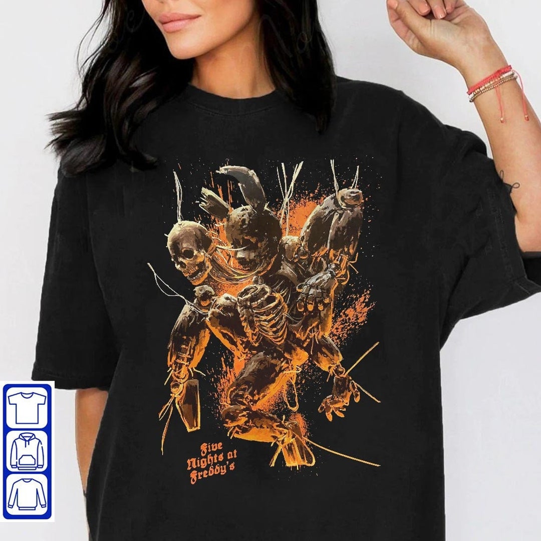 Five Nights at Freddy's 3 Springtrap Jumbo Graphic T-shirt,vintage ...