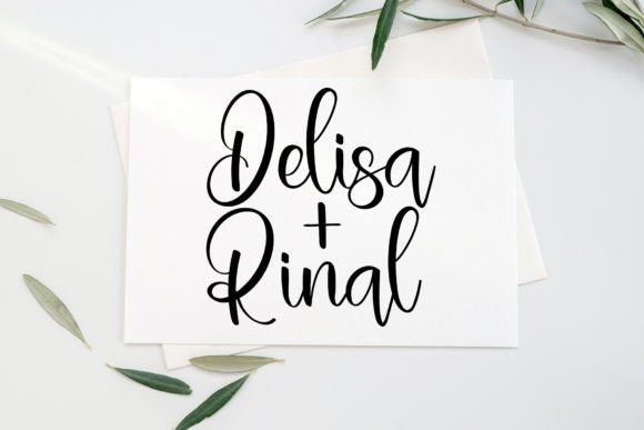 Flower Blossom Font, Wedding Font, Logo Font, Bold Font, Swash Font ...