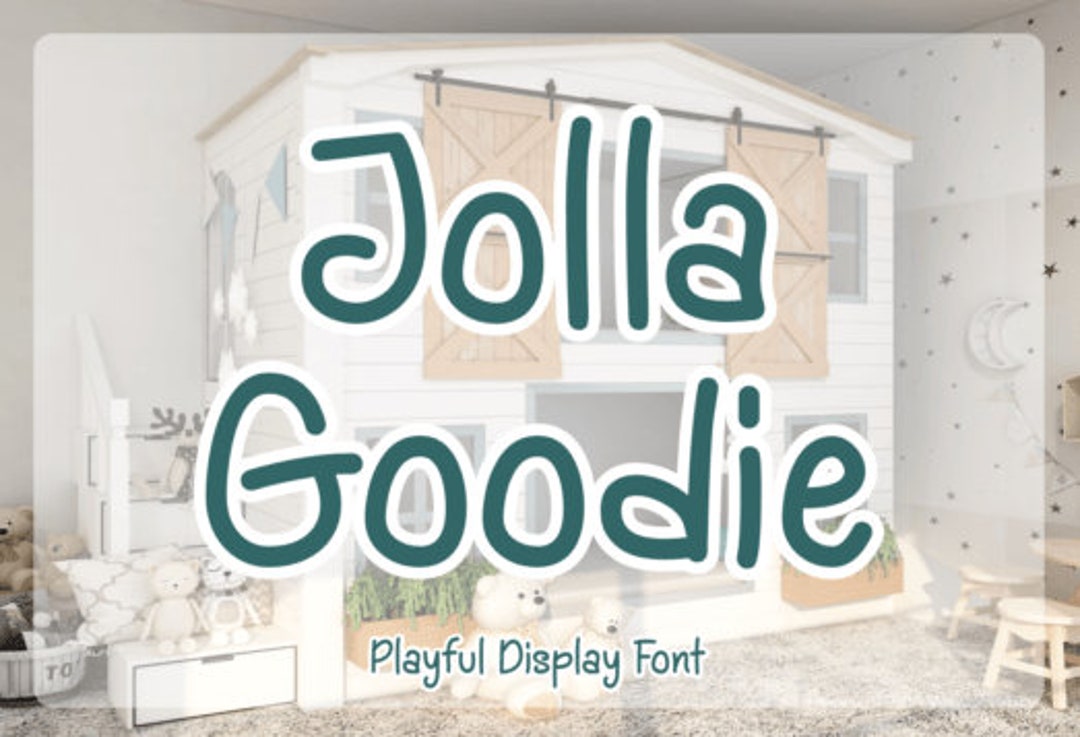 Jolla Goodie Font, Script Font, Modern Font, Fancy Font, Canva Font ...