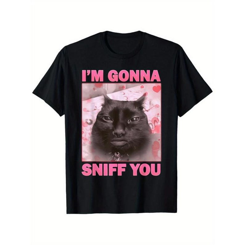 I'm Gonna Sniff You Funny Cat Meme Tee Hoodie Gift for Woman and Man ...