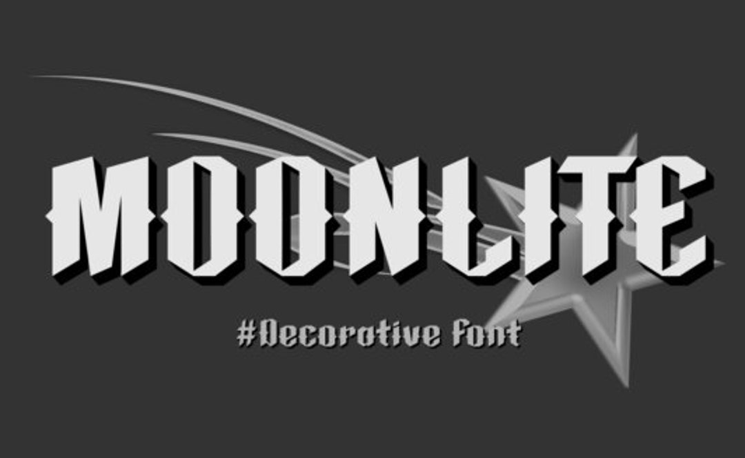 Moonlite Font, Script Font, Modern Font, Fancy Font, Canva Font ...