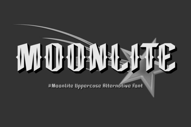 Moonlite Font, Script Font, Modern Font, Fancy Font, Canva Font, Handwritten Font, Boho Font ...