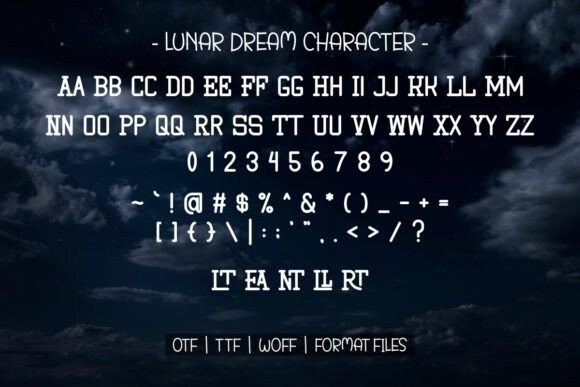 Lunar Dream Font, Sans Serif Fonts, Classy Fonts, Handwritten Font, Luxury Font, Magazine Font ...