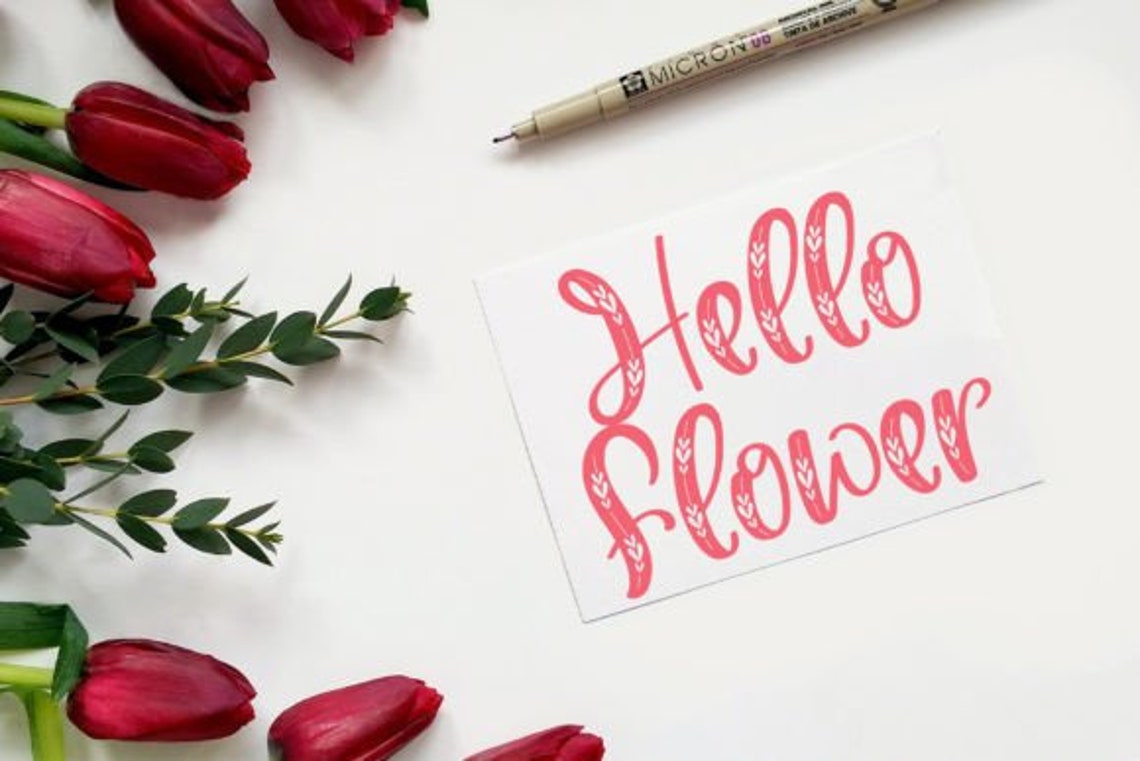 Loving Hearty Font, Script Beautiful Font, Vintage Font, Retro Font ...