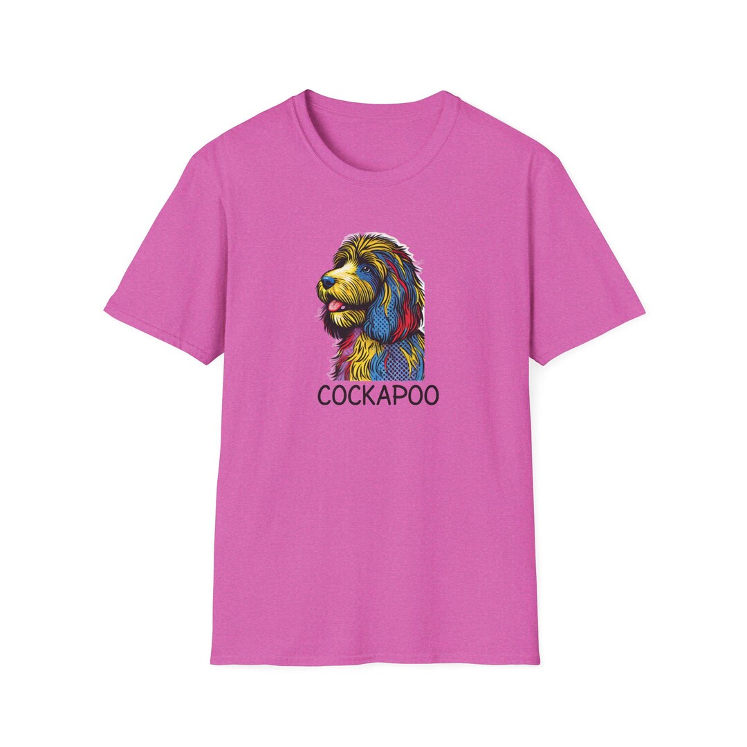 Bold and Fun Pop Art Cockapoo T-shirt for Dog Lovers Perfect Gift for ...