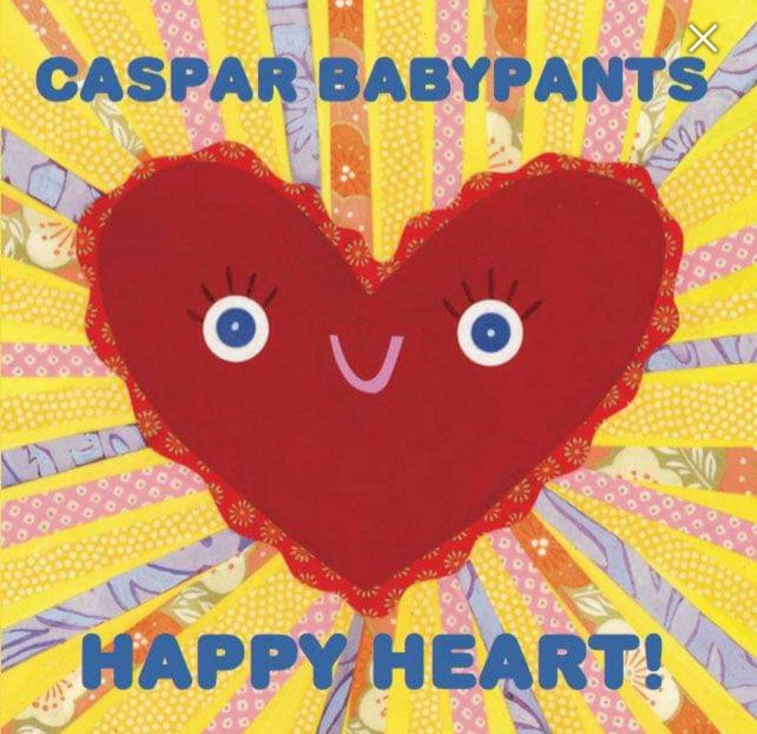 Caspar Babypants Cd-happy Heart! - Etsy