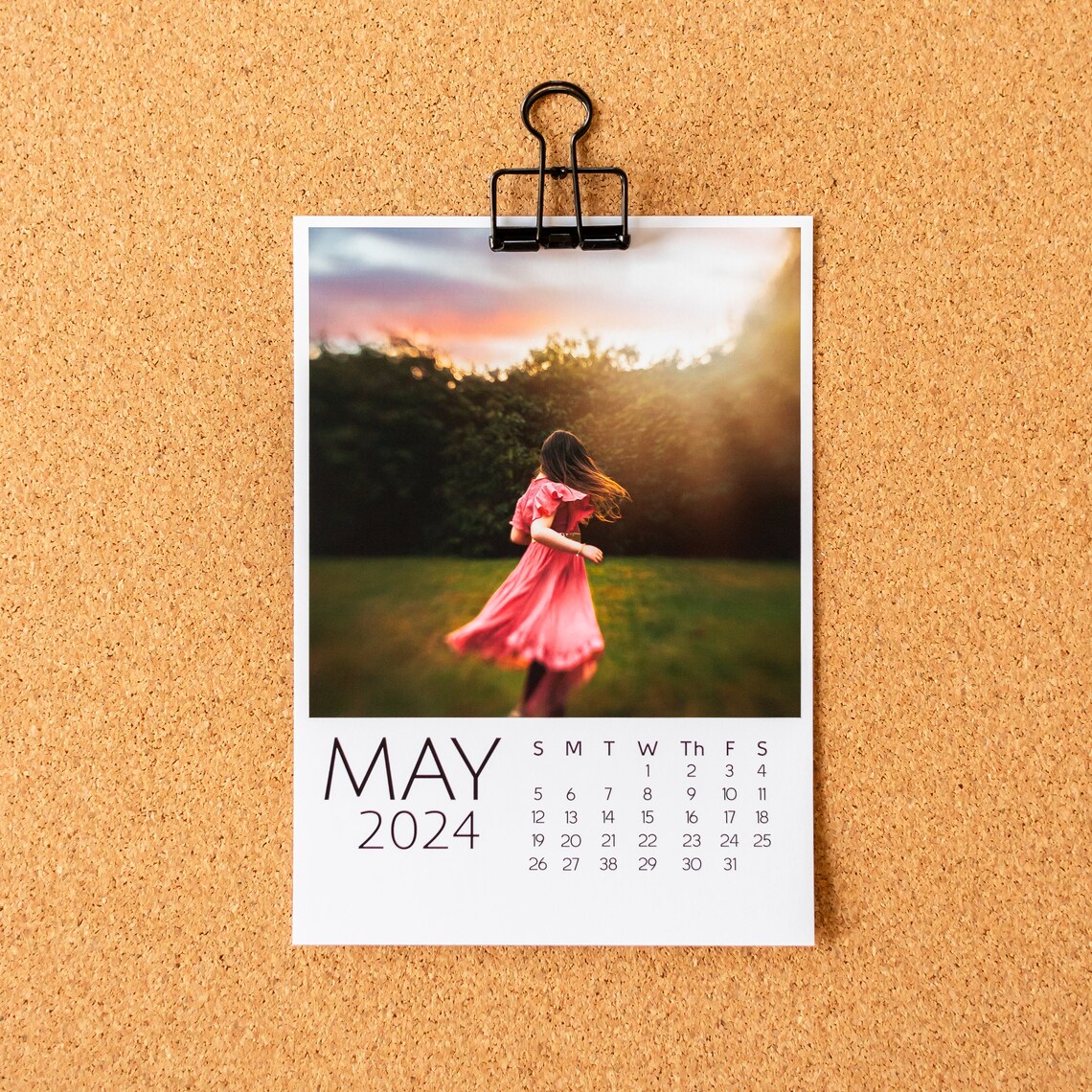 2025 DIY Calendar Template | 12 5x7 Month Pages | 3 Cover Options | PSD ...