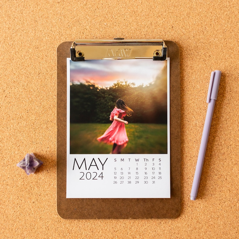 2025 DIY Calendar Template | 12 5x7 Month Pages | 3 Cover Options | PSD ...