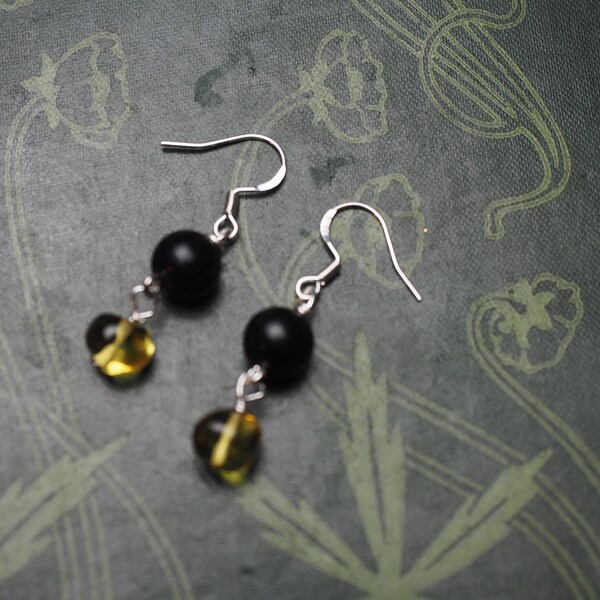 Amber and Jet - Etsy