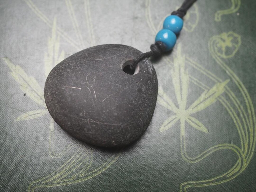 Tintagel Slate Pendant - Cornwall - Sea Magic - Pagan, Wicca ...
