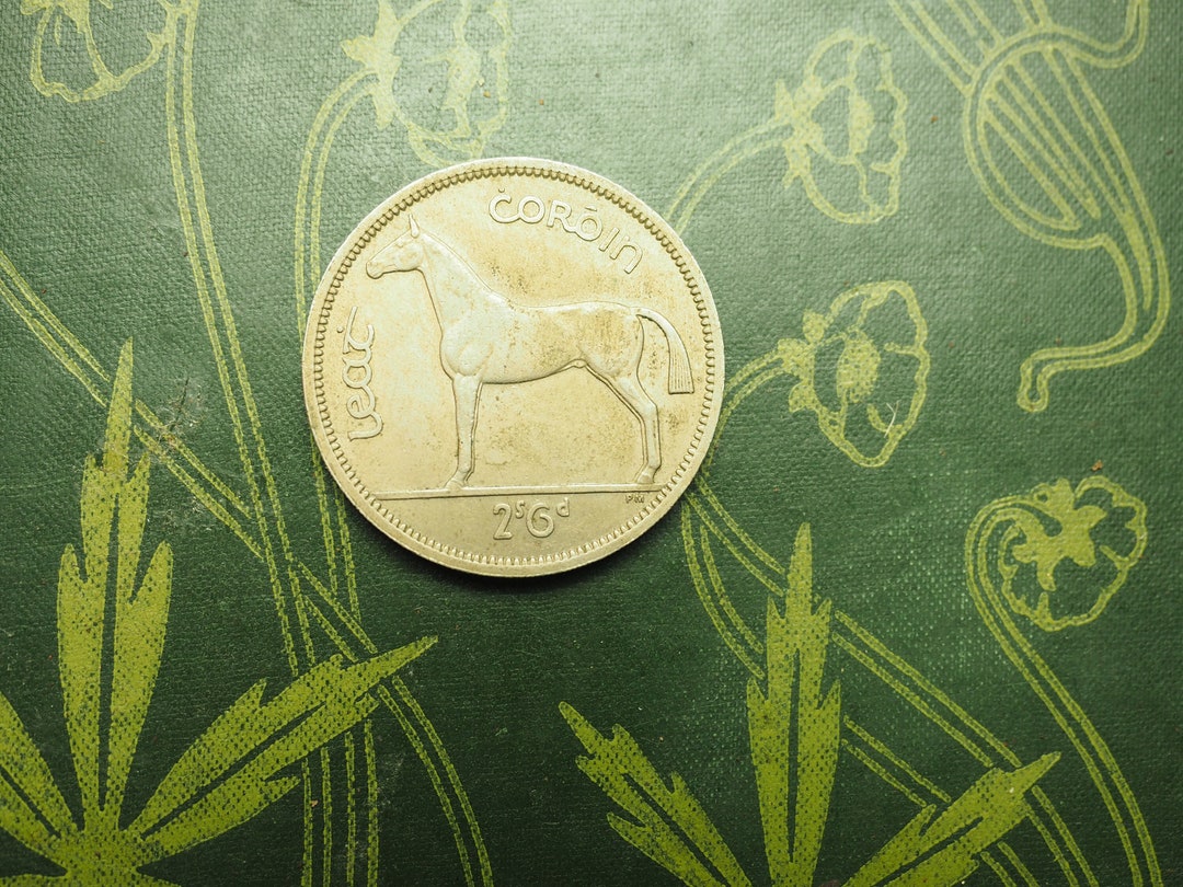 Old Irish Half Crown - Horse - Leat Coroin Spell-work, Magic, Fairy ...