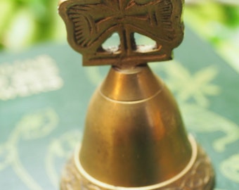 Stag, Deer Brass Altar Bell Space Clearing, Cleansing Altar Item Pagan ...