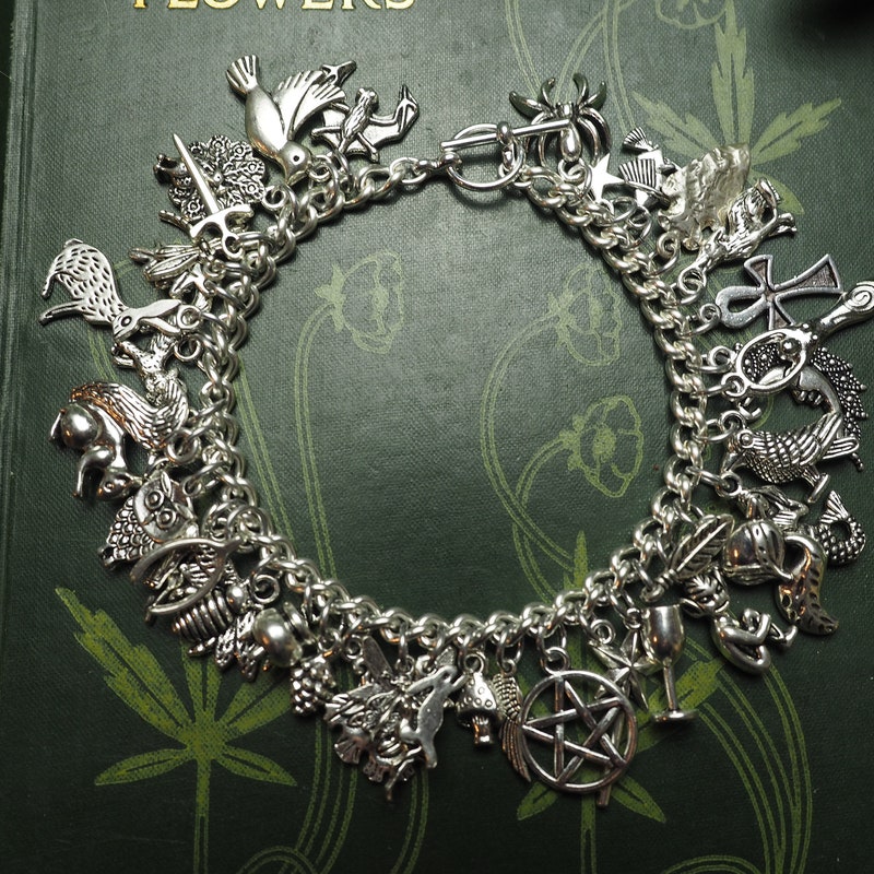 Witch Charm Bracelet - Etsy