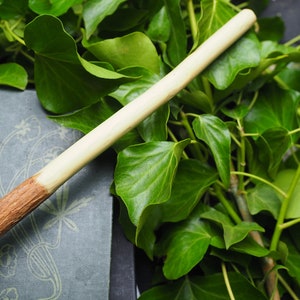 English Elder Wood Wand Dark Goddess, Crone Magic Pagan, Wicca ...