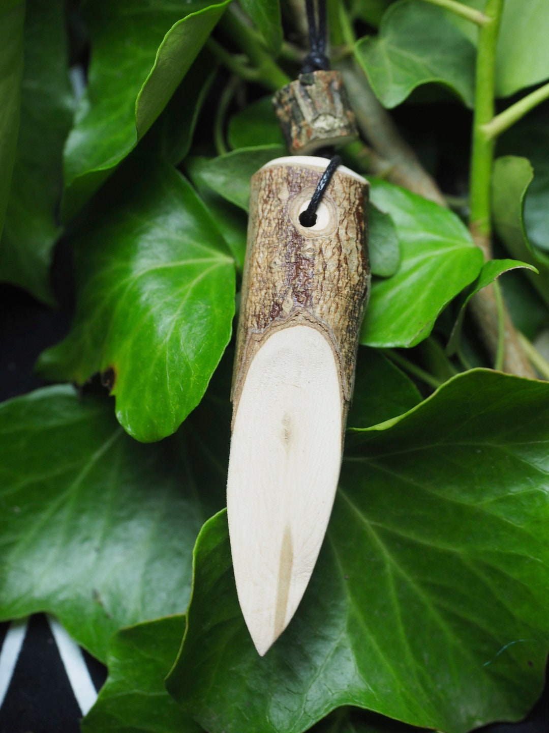 Cornish Holly Wood Athame Pendant Protection Pagan Wicca - Etsy