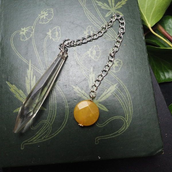 Glass Pendulum - Etsy