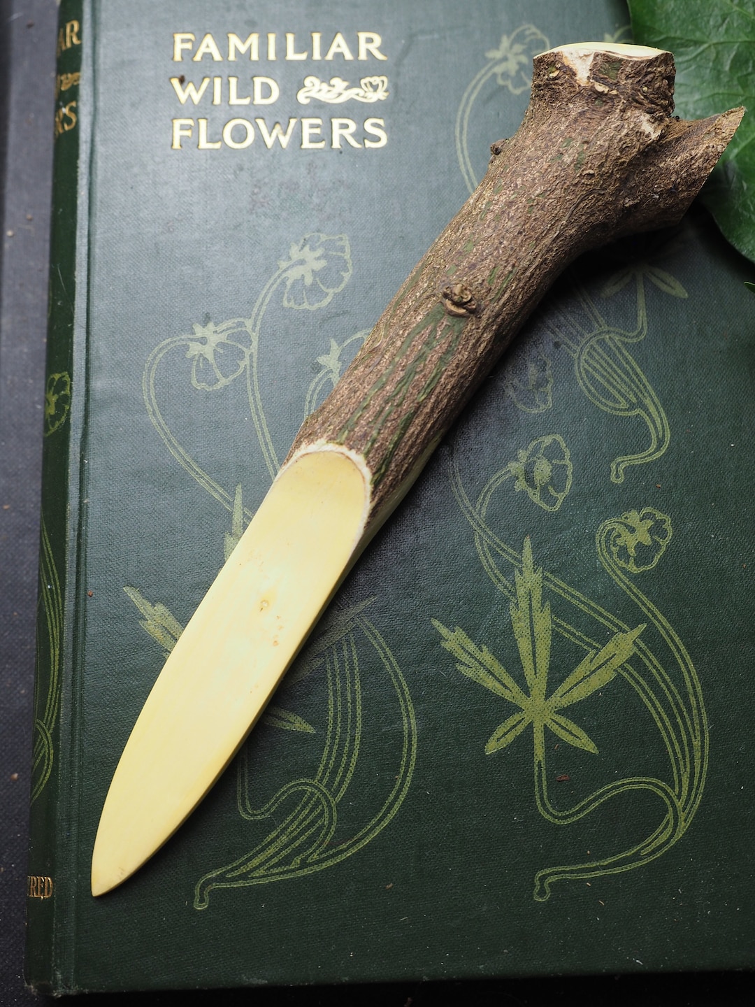 Spindle Wood Athame With Upcycled Blade Pagan, Wicca, Witchcraft, Magic ...