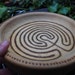 Upcycled Wood Labyrinth Offering Bowl Pagan, Witchcraft, Magic ...