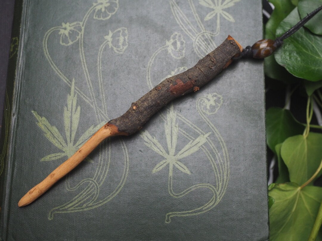 Rare Blackthorn Root Wood Wand Pendant - Protection - Pagan, Wiccan ...
