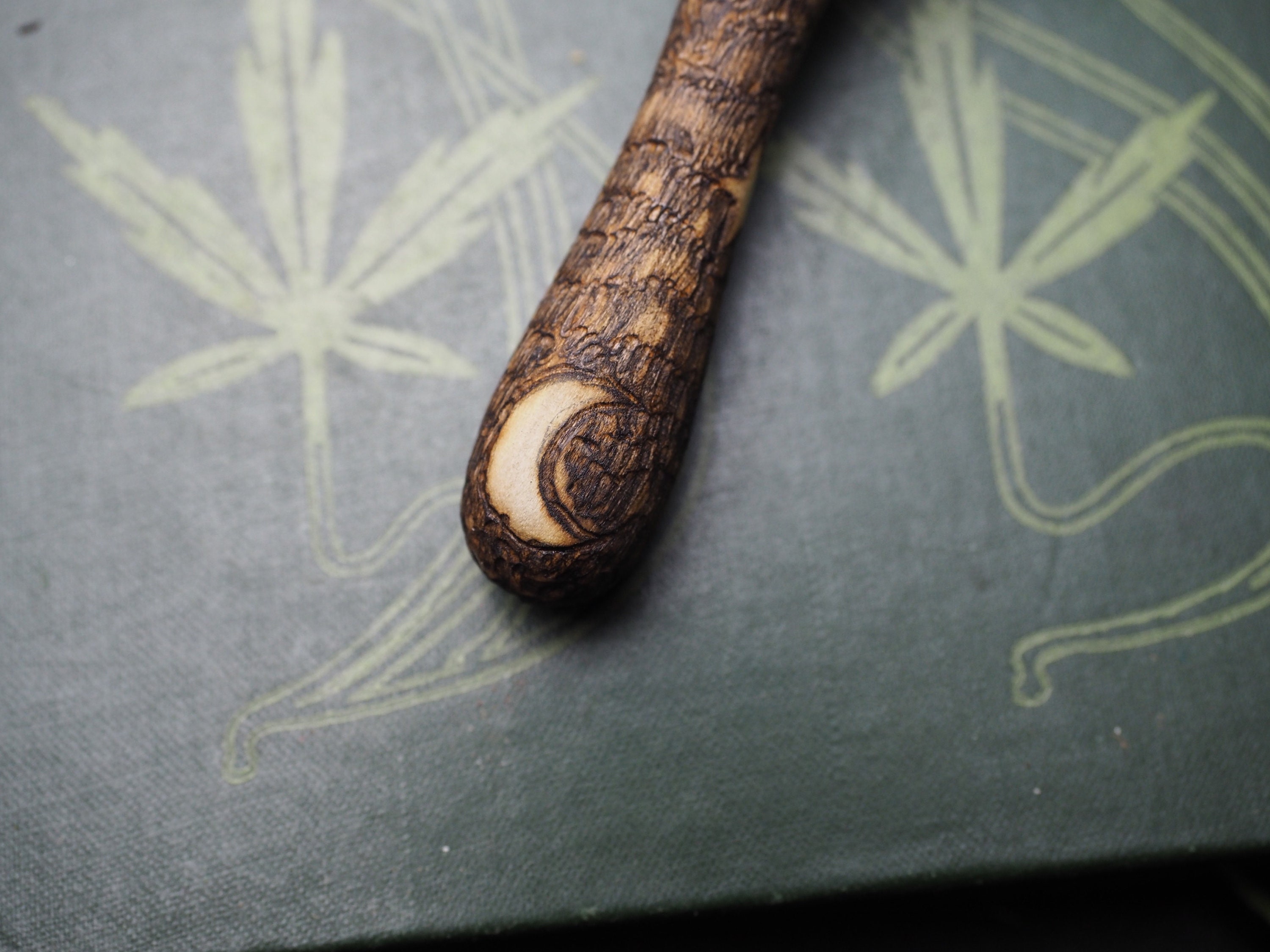 Mini Wooden Earth Mother Goddess Rattle Pagan Wicca | Etsy