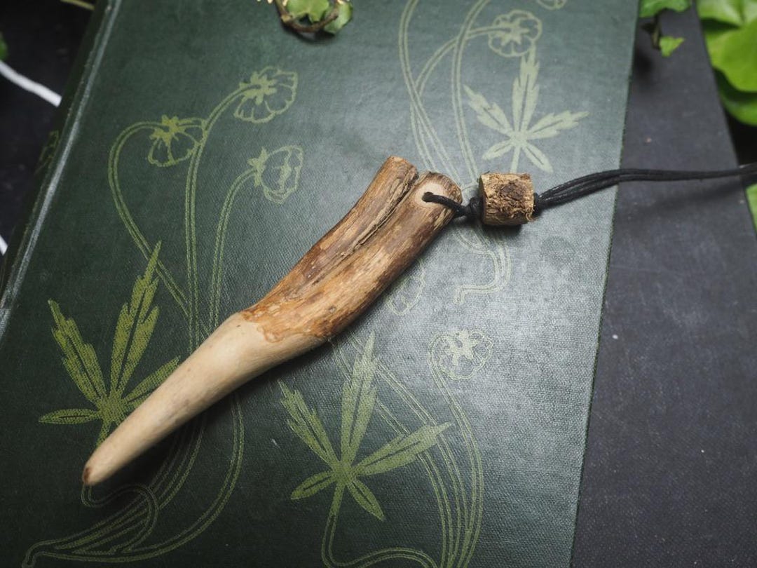 English Ivy Wood Wand Pendant: for Overcoming Challenges - Witchcraft ...
